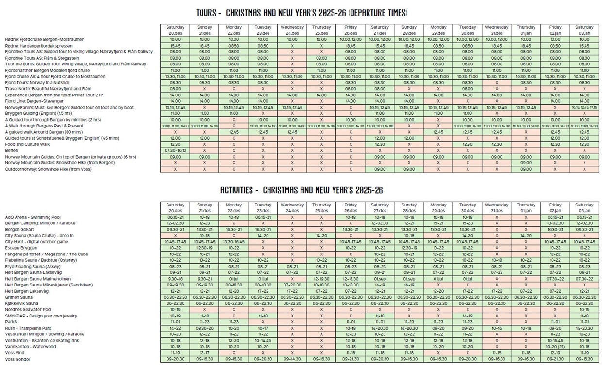 Jul i Bergen - visitBergen.com