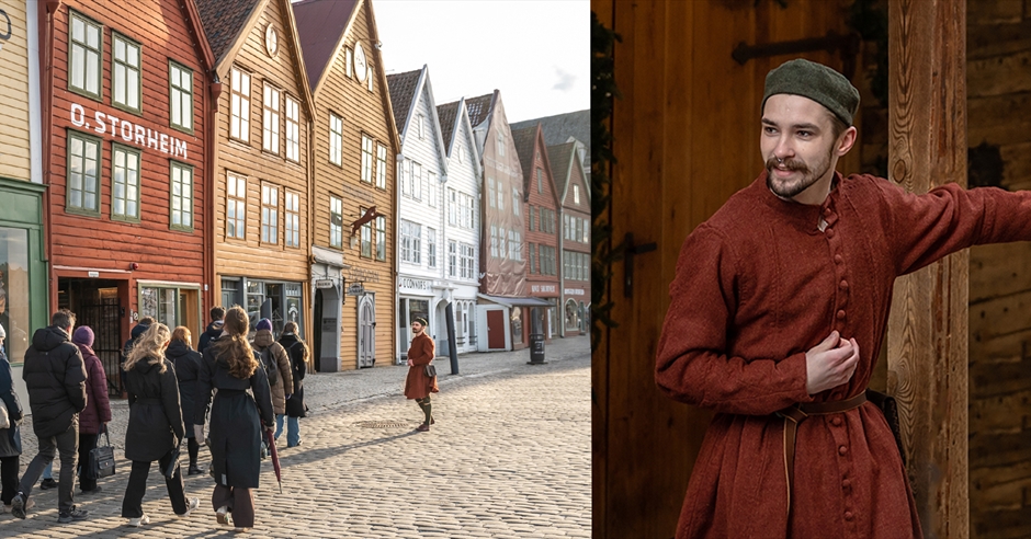 Bryggen Guiding – en vandring med en historisk ekspert (kun engelsk) - visitBergen.com